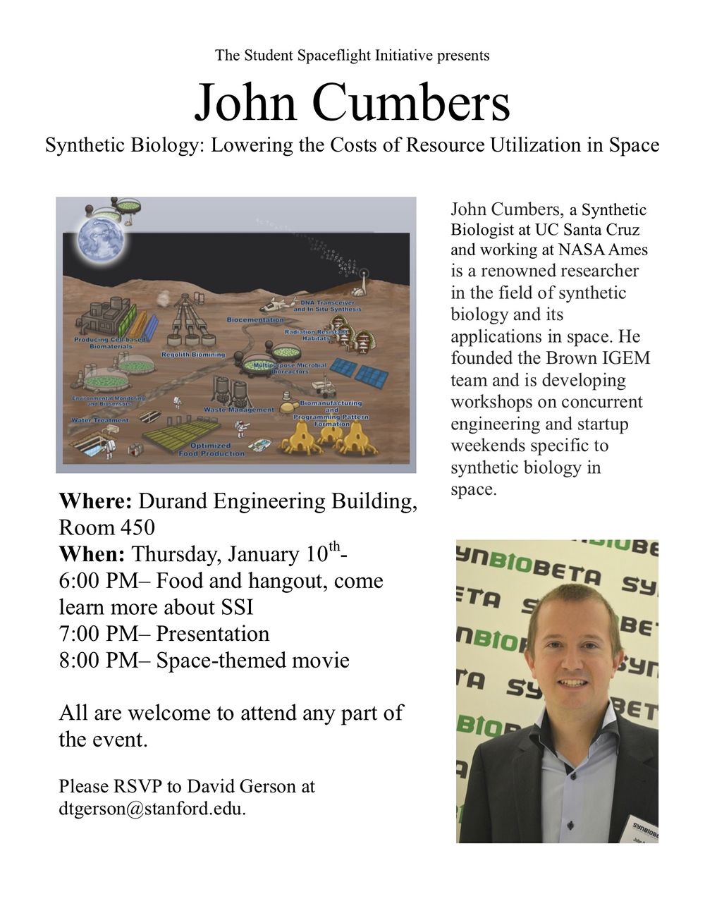 Past Event Flyers - Stanford SSI Wiki